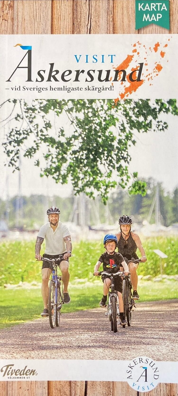 Askersund Karta - 2022 - Beställ gratis här hos Sverigeturisten