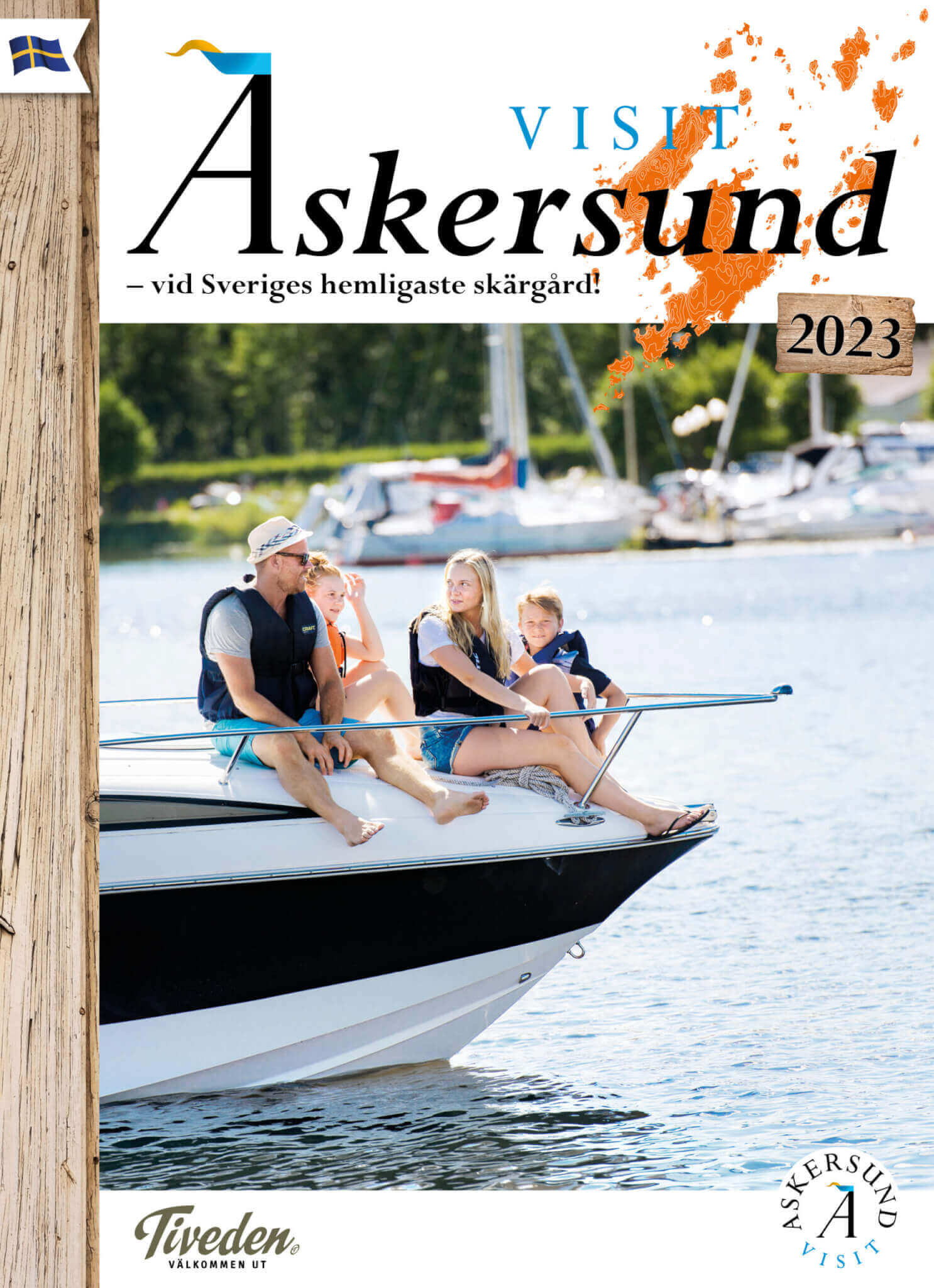 Broschyr om Askersund - Visit Askersund 2023 - Sverigeturisten